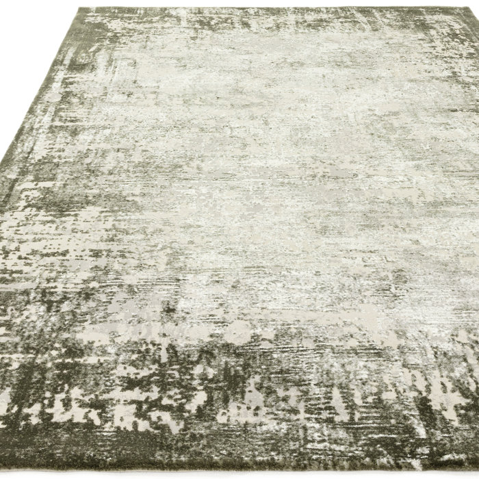 Williston Forge Abrienne Green/Grey Rug | Wayfair.co.uk