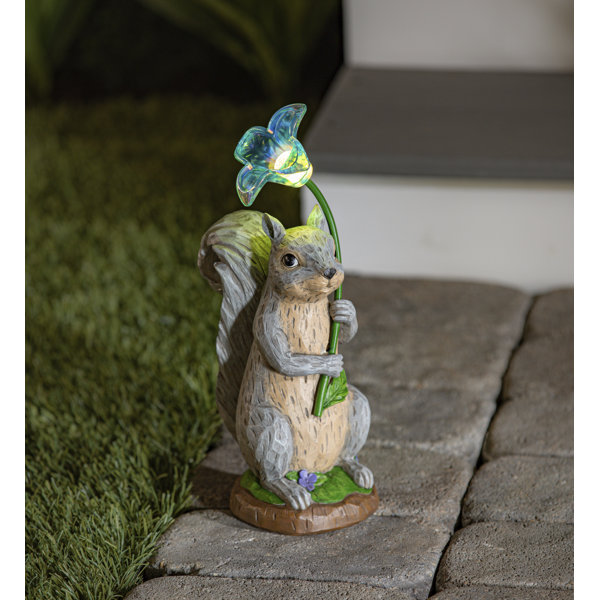 Arlmont & Co. Latae Squirrel Garden Statue | Wayfair
