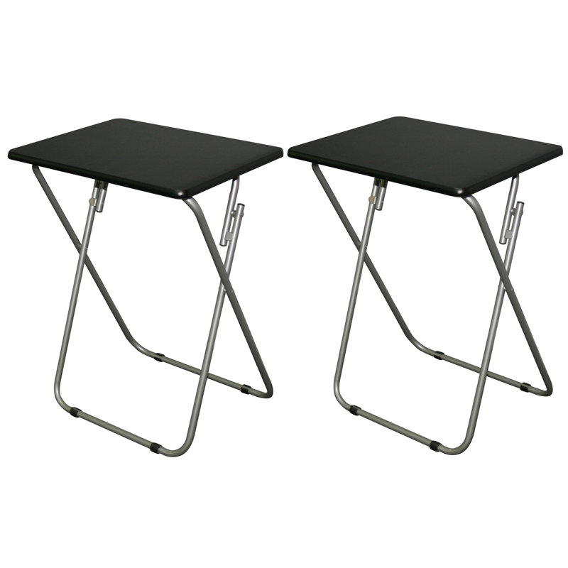Latitude Run® Georgieann Folding Tray Table Set & Reviews | Wayfair