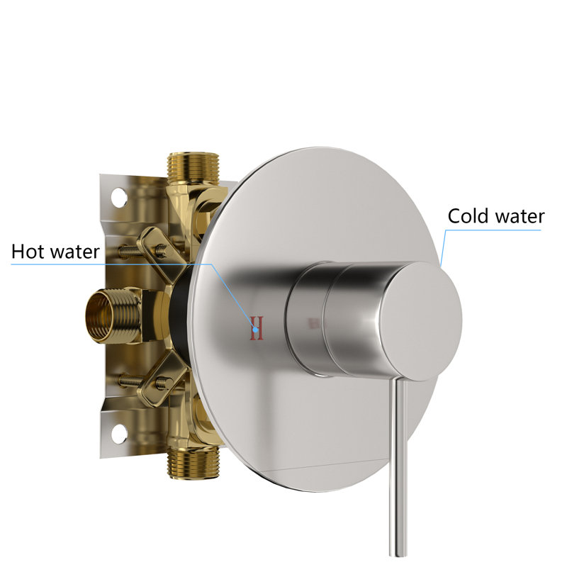 MD Bath Shower Faucet with Rough-In Valve | Wayfair