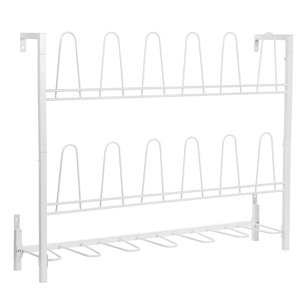 MyGift 9-Pair Boot & Shoe Rack & Reviews | Wayfair