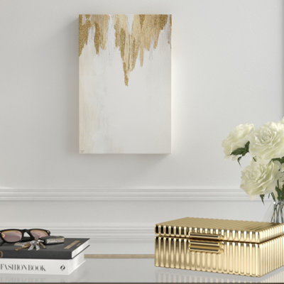 Mercer41 Abstract Very Golden, Modern & Contemporary Gold by Oliver Gal ...
