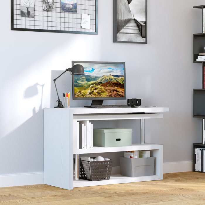 Orren Ellis Gamache 73.25'' Desk & Reviews | Wayfair