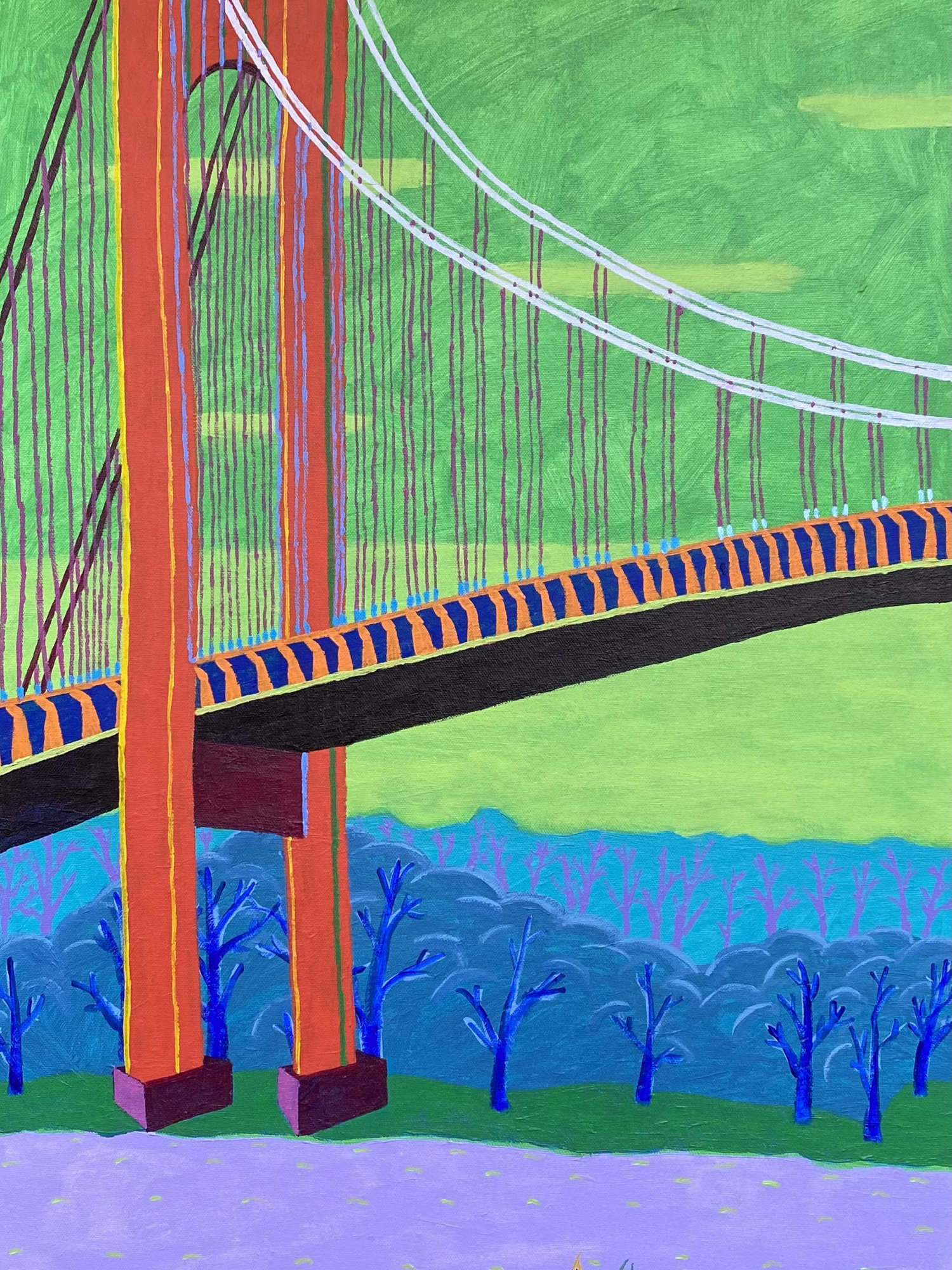 Made & Curated Sue Graef Verrazzano-Narrows Bridge by Sue Graef ...
