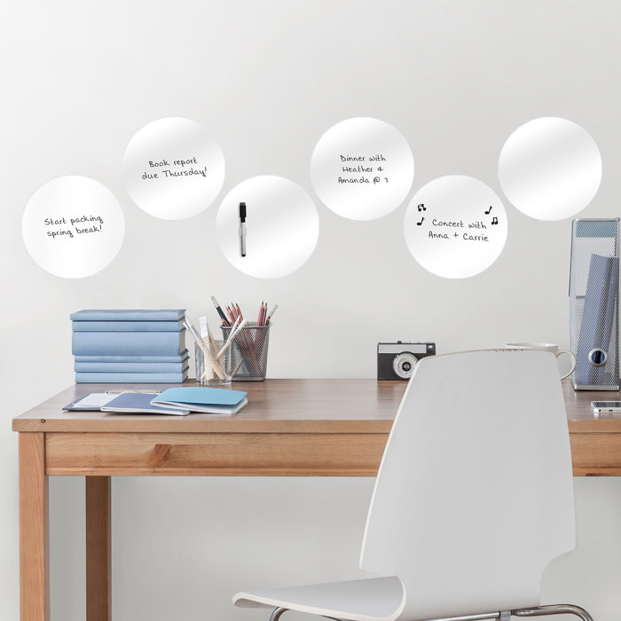 Trule Ghost Dry Erase Dots Wall Decal & Reviews | Wayfair