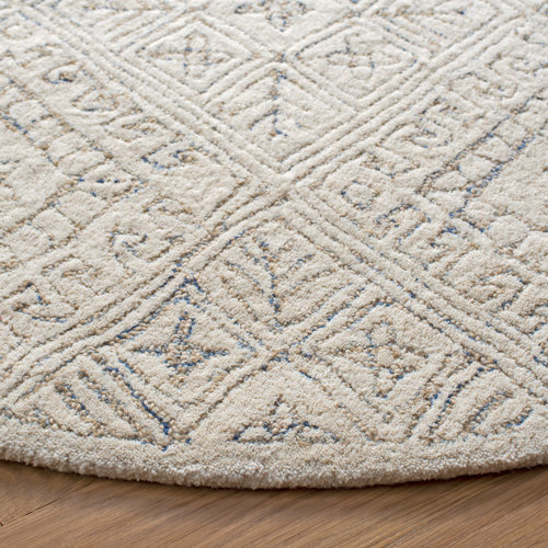 Union Rustic Frederic Handmade Wool Ivory/Beige Rug | Wayfair