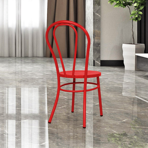 Amerivend Works Slat Back Stacking Side Chair & Reviews | Wayfair