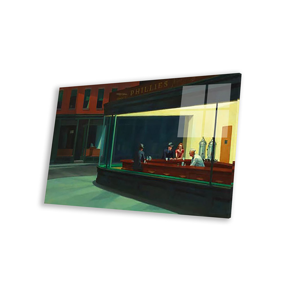 Latitude Run® Nighthawks, 1942 On Plastic/Acrylic by Edward Hopper ...