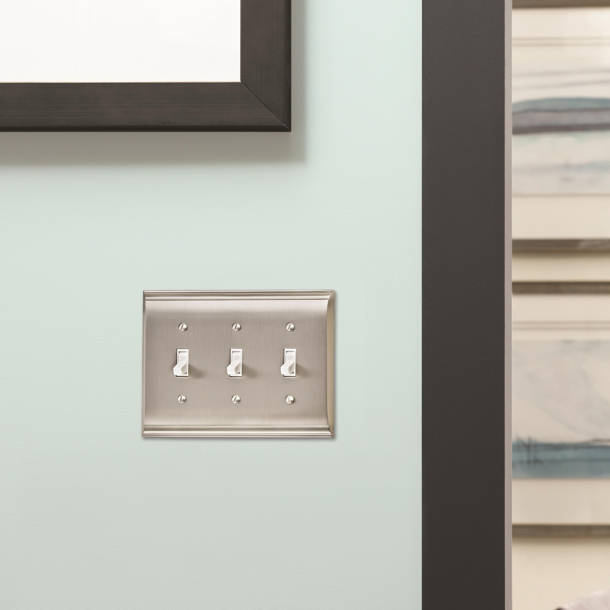 Amerock Candler 3-Gang Rocker Wall Plate & Reviews | Wayfair