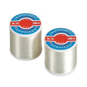Winston Brands Transparent Sewing Thread Spools- Set Of 2 | Wayfair