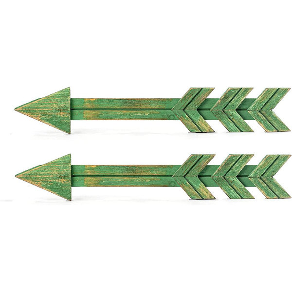 Hanging-arrow-sign-wall-decor | Wayfair