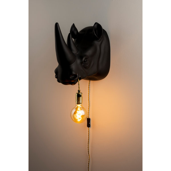 Bold Monkey Resin Flush Mounted Sconce | Wayfair