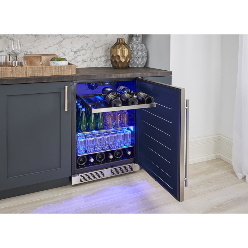 Zephyr Presrv 24" 112 Cans (12 oz.) Convertible ADA Beverage ...