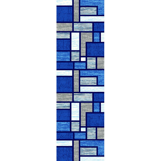 Ivy Bronx Mccampbell Performance Purple/Black Rug & Reviews | Wayfair