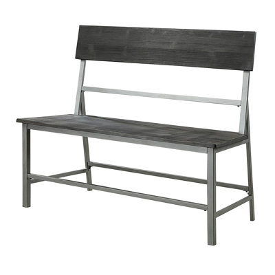 Williston Forge Mckain Metal Bench | Wayfair