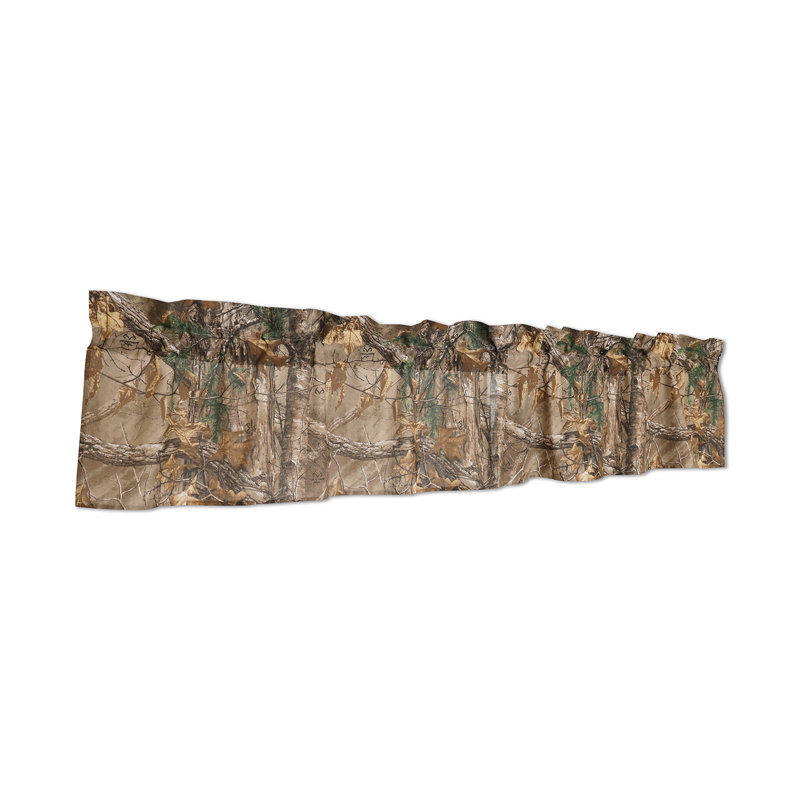 Realtree Xtra 100% Polycotton Camouflage & Hunting Camo Valance 88"x18 ...