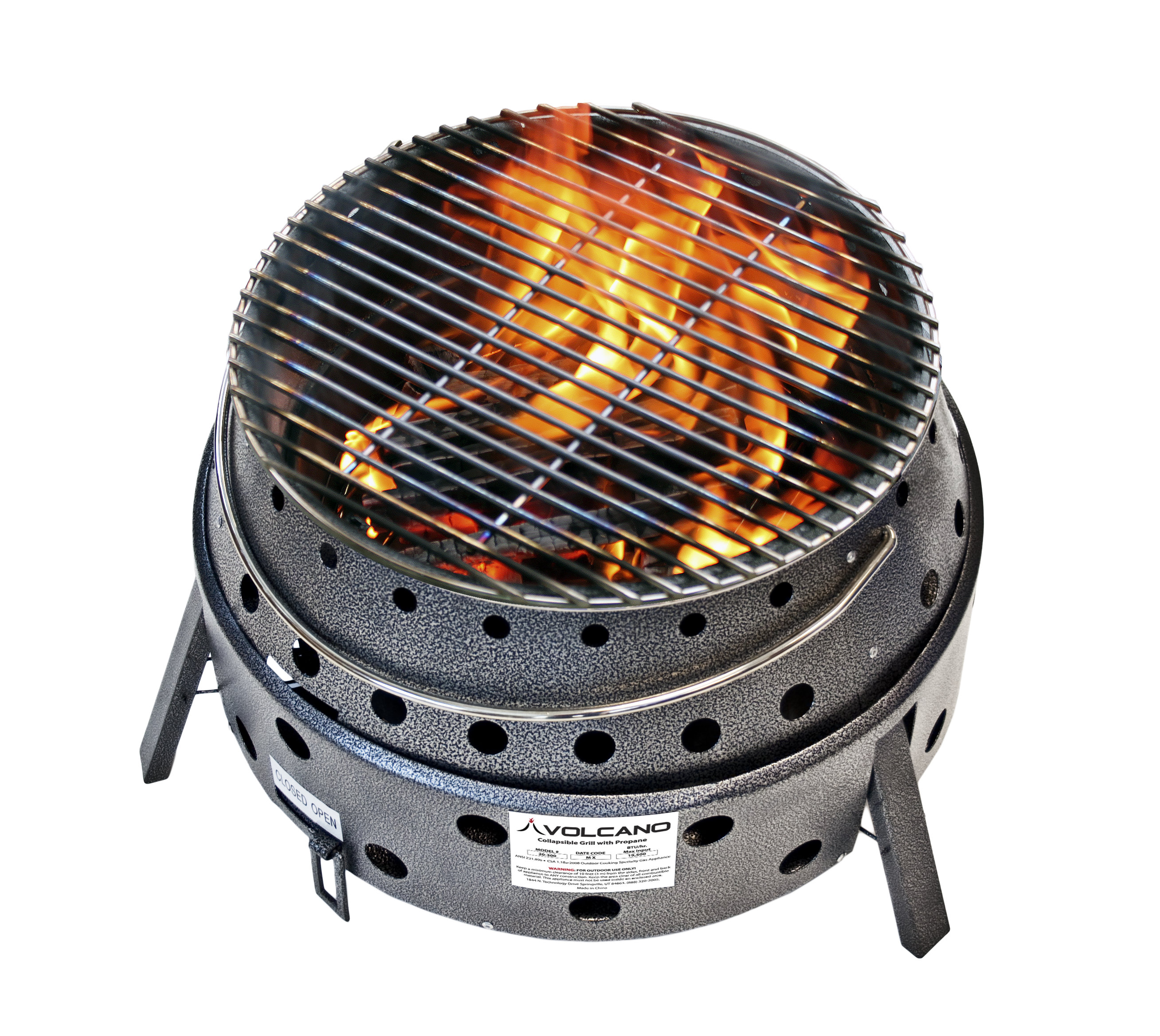Volcano Grills 16.5" Collapsible Charcoal Grill | Wayfair
