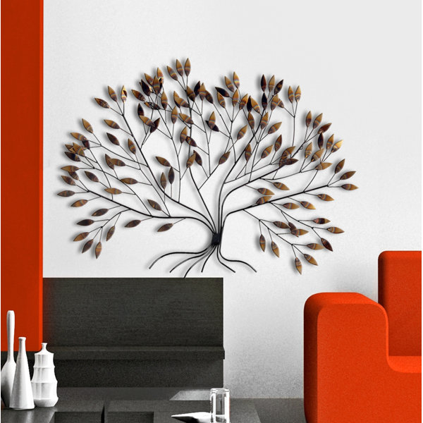 Wall Metal Wall Art Trees | Wayfair.co.uk