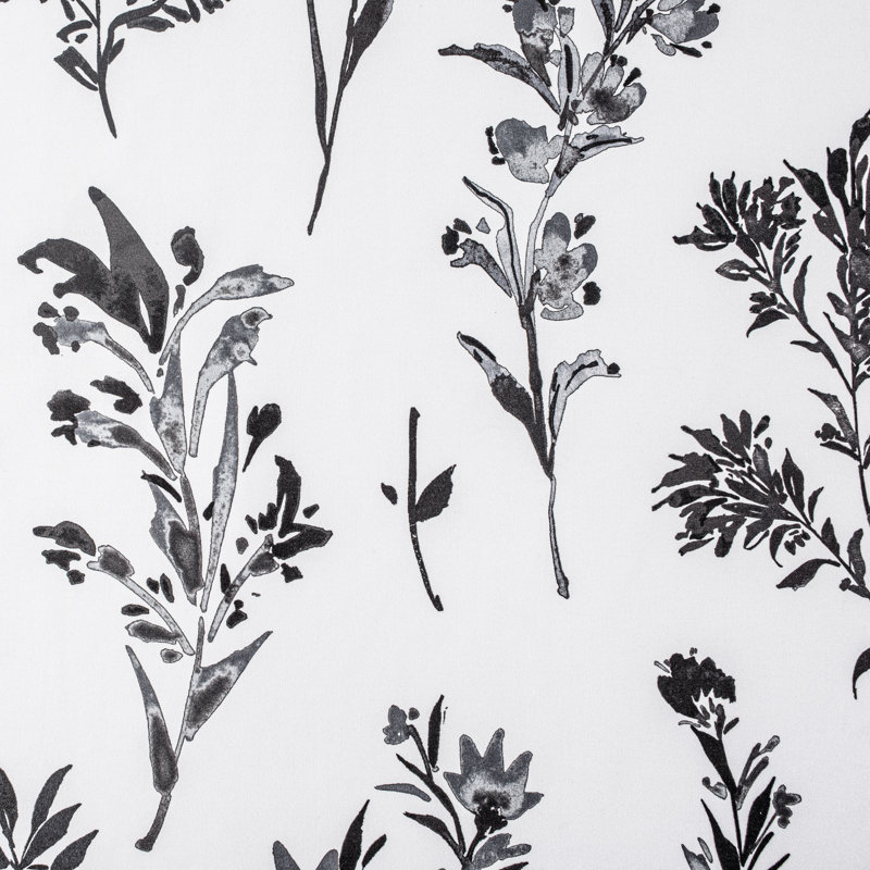 Red Barrel Studio® Jaeven Floral Tailored 52'' W Window Valance ...