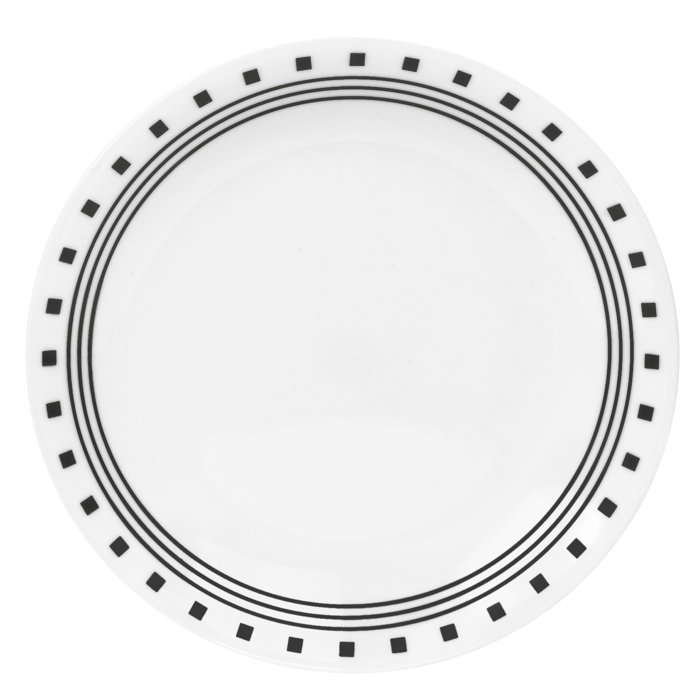 Corelle Livingware City Block 8.5" Salad or Dessert Plate & Reviews ...