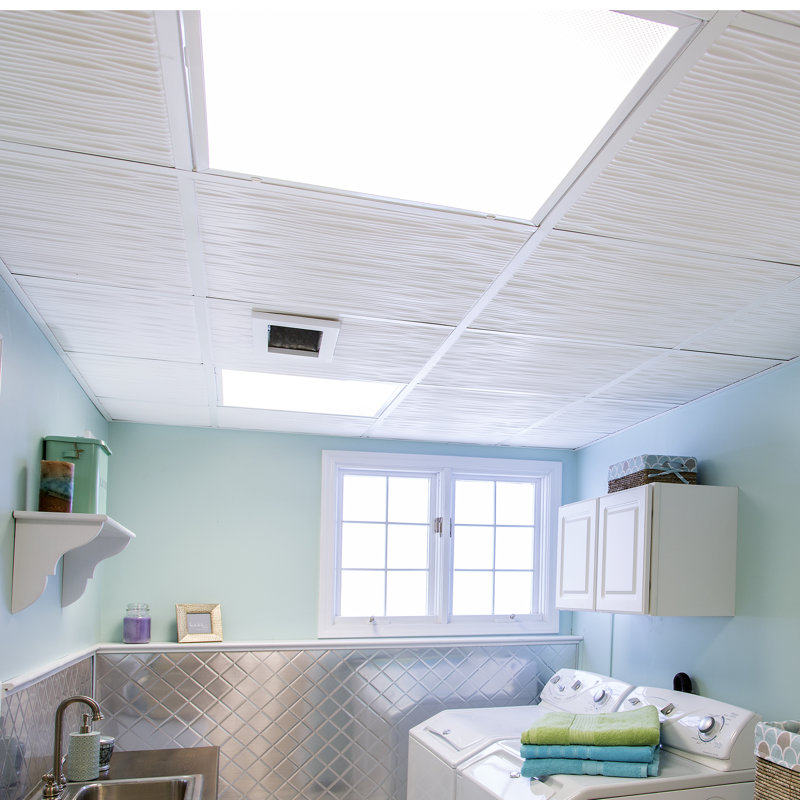 Genesis Waterproof Designer Series Genesis 2ft x 2ft Drifts Ceiling ...