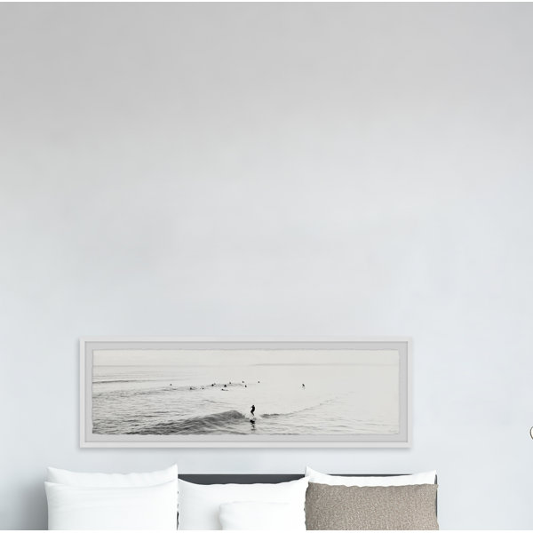 Highland Dunes Surfing Small Waves II by - Picture Frame Panoramic ...