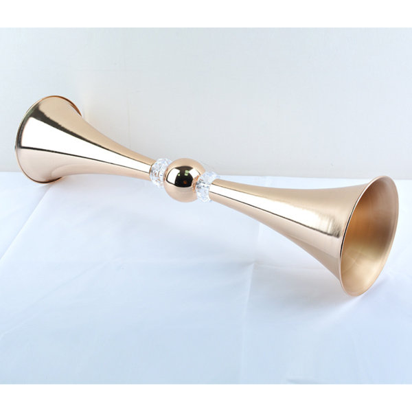 House of Hampton® Dovidas Trumpet Floral Riser Tabletop Wedding ...