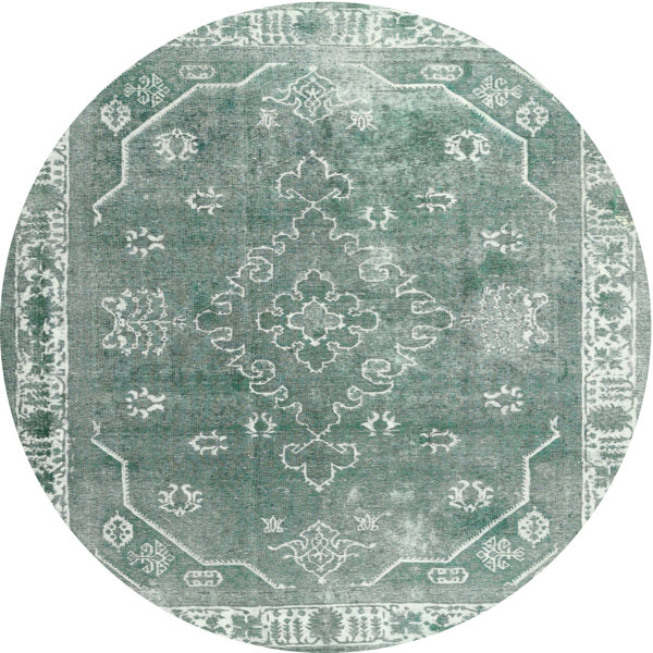 Bless international Sea Green Rug | Wayfair
