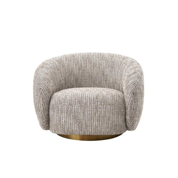 Eichholtz Brice Swivel Barrel Chair | Perigold