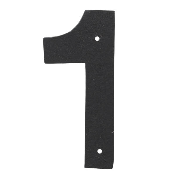 Montague Metal Products 1-Line Wall Address Plaque & Reviews | Wayfair