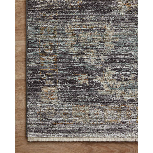 Jean Stoffer x Loloi Katherine Ink / Jade Area Rug & Reviews | Wayfair