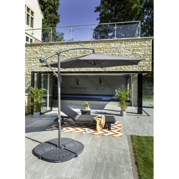 Hartman Mediterranean Cantilever Parasol - Dove | Wayfair.co.uk