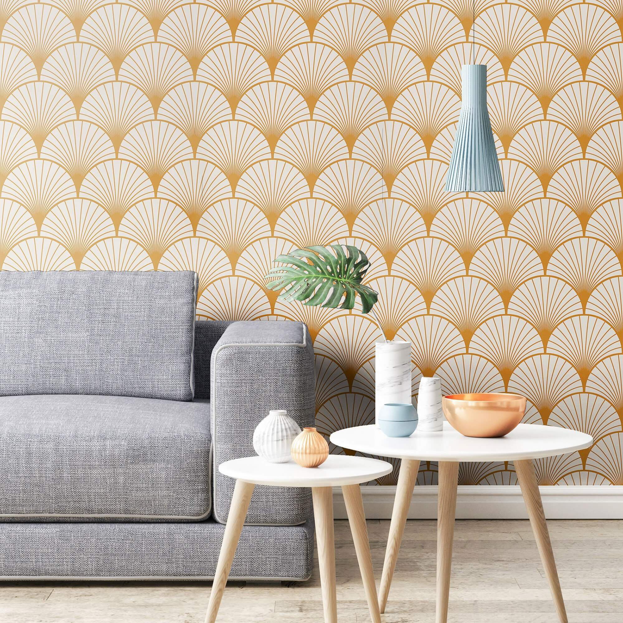 Latitude Run® Peel & Stick Geometric Wallpaper | Wayfair