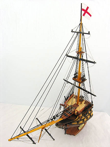 Old Modern Handicrafts Victory Bow Section Model Ship | Wayfair