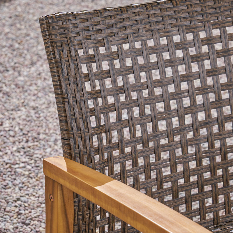 Millwood Pines Raynor 4 - Person Outdoor Seating Group with Cushions ...