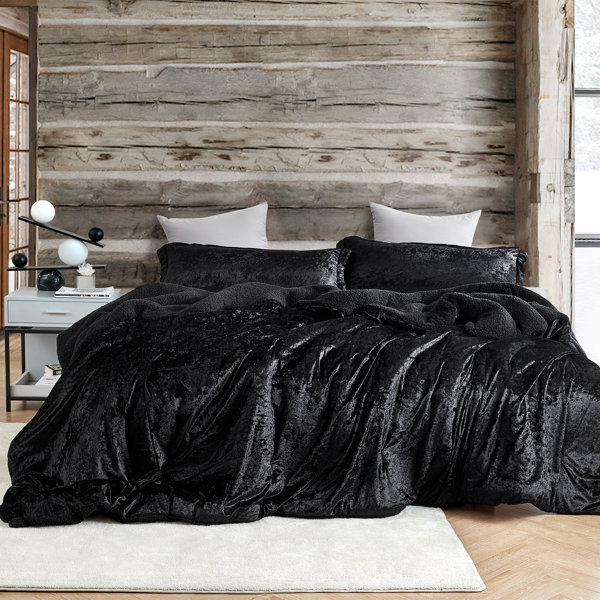 Coma Inducer Velvet Crush Coma Inducer Oversized Comforter Set | Wayfair