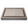 EdenBath Rectangular Infinity Pool Sink - Honed Pietra Grey Marble ...