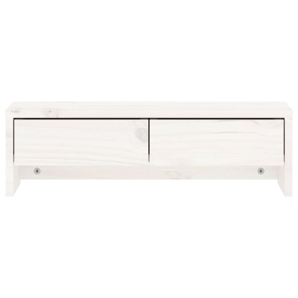 Latitude Run Monitor Stand Solid Wood Pine | Wayfair.co.uk