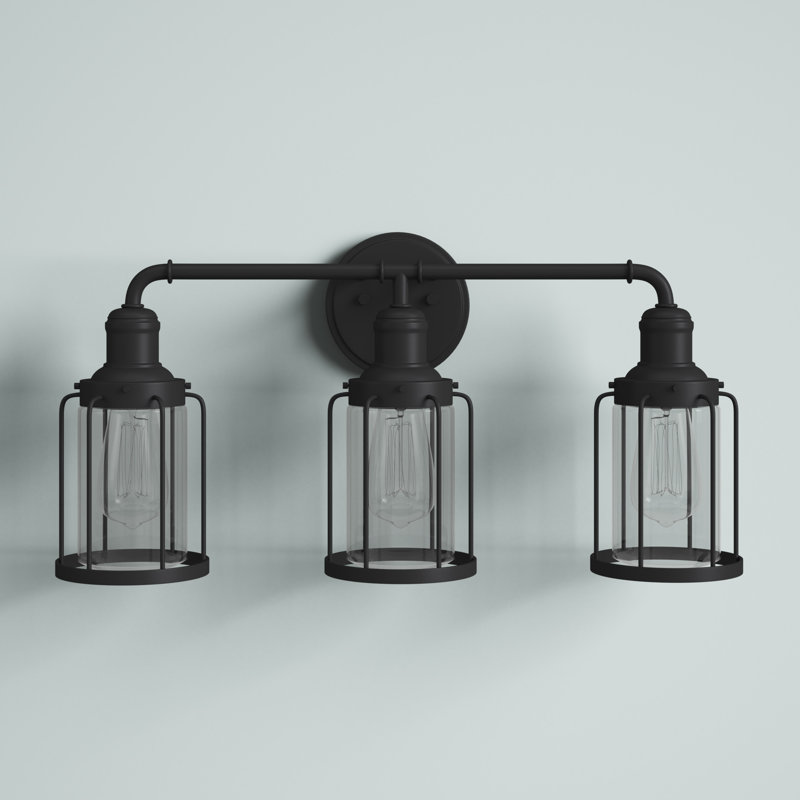 Greyleigh™ Leyden 3 - Light Dimmable Vanity Light & Reviews | Wayfair