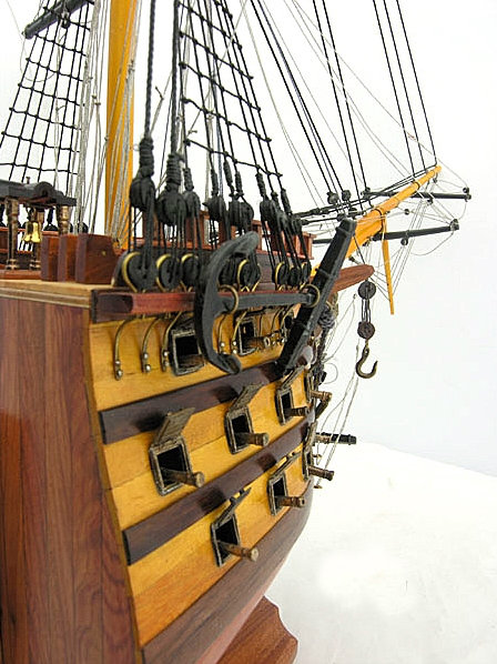 Old Modern Handicrafts Victory Bow Section Model Ship | Wayfair