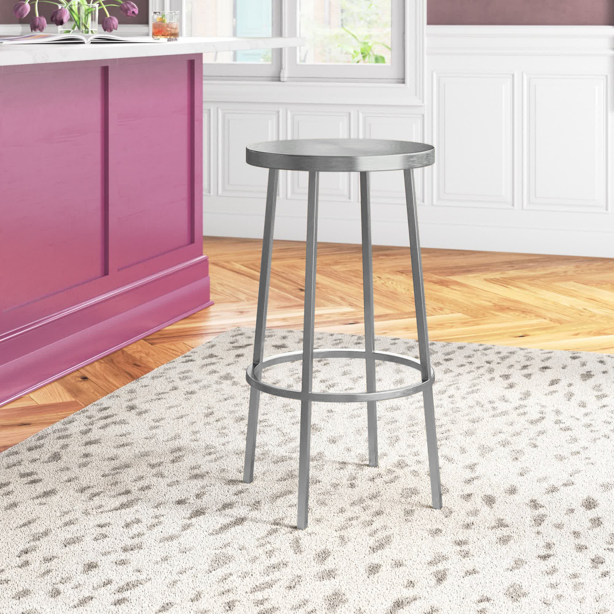 Mercer41 Lonn Stool & Reviews | Wayfair