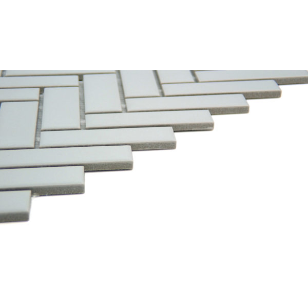 Emser Tile Impact™ 1" x 3" Porcelain Chevron Mosaic Tile & Reviews ...