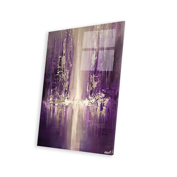 Ivy Bronx Purple Rain by - Unframed Graphic Art | Wayfair