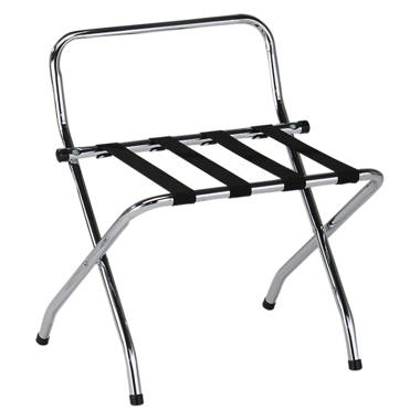 AARCO Folding Metal Luggage Rack & Reviews | Wayfair