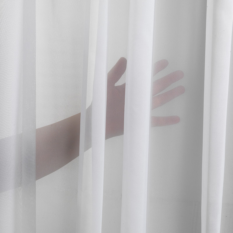 Lilijan Home & Curtain Extra Wide & Extra Long Faux Silk Crep Chifon ...