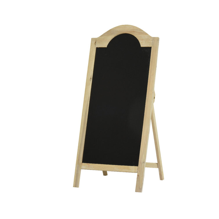 Marlow Home Co. Akuna Free-Standing Chalkboard 82cm H x 82cm W ...