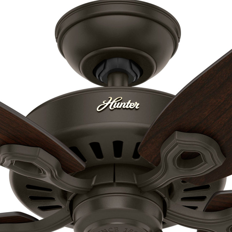 Hunter Fan 52" Builder Elite 5 - Blade Outdoor Standard Ceiling Fan ...