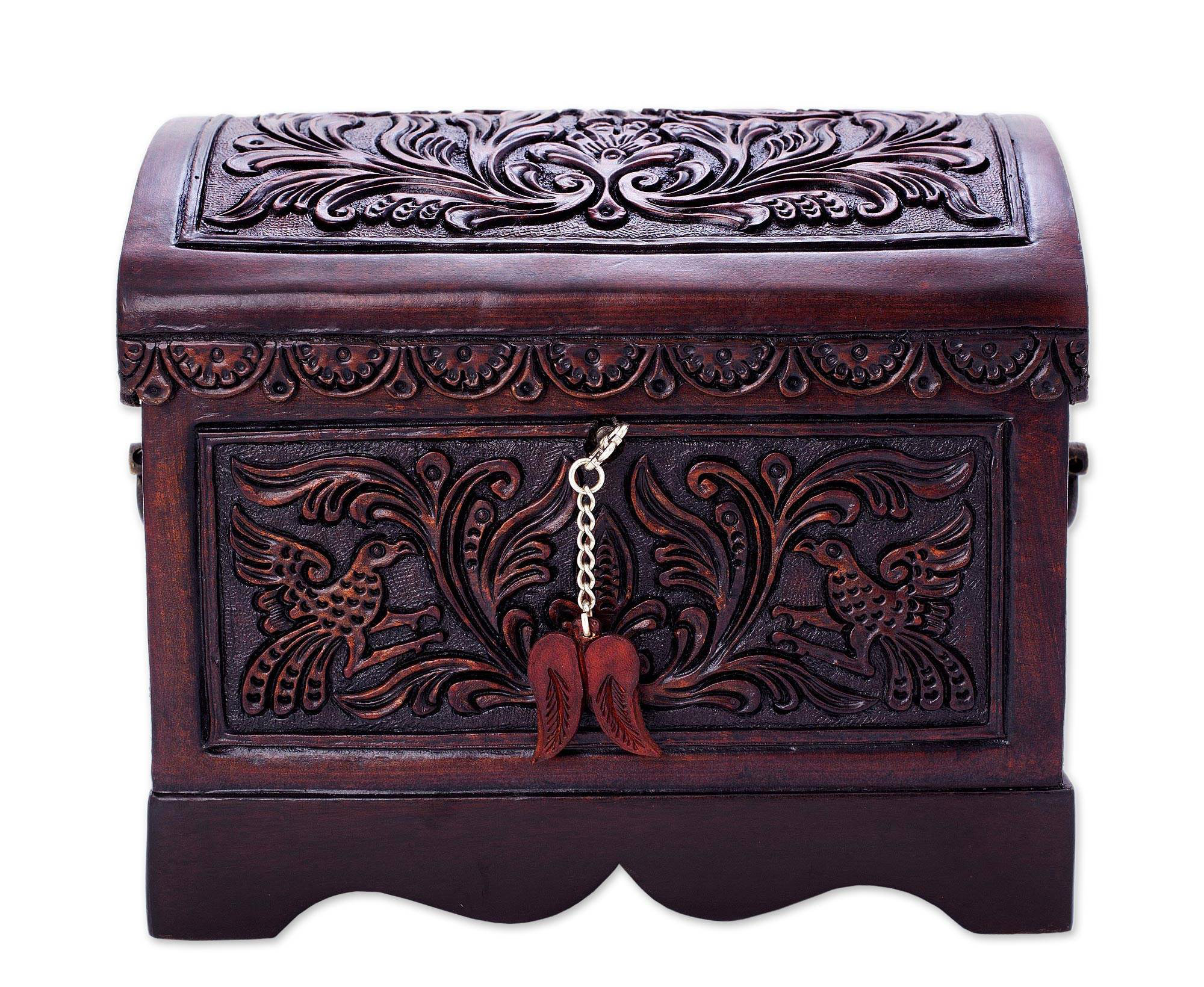 Astoria Grand Studdard Handmade Wooden Decorative Box | Wayfair