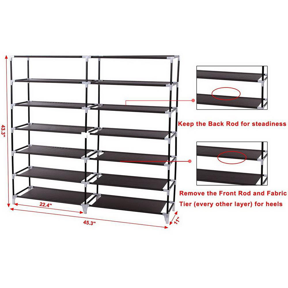Rebrilliant 36 Pair Shoe Rack & Reviews | Wayfair