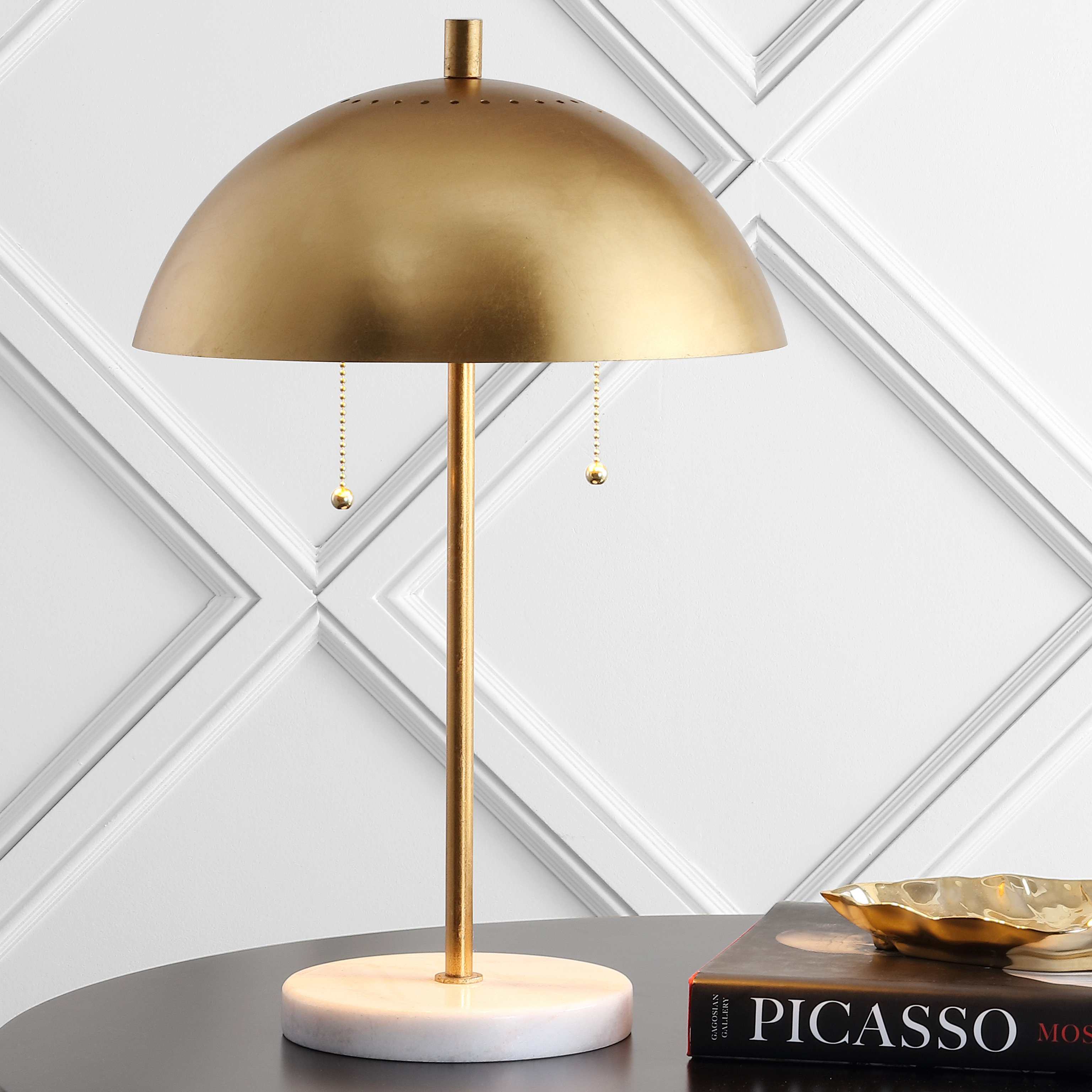 Mercer41 Marr Marble Table Lamp & Reviews | Wayfair